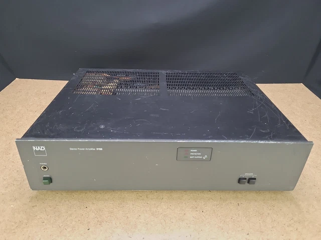NAD NEW ACOUSTIC Dimension Model 2150 Stereo Power Amplifier *AS IS ...