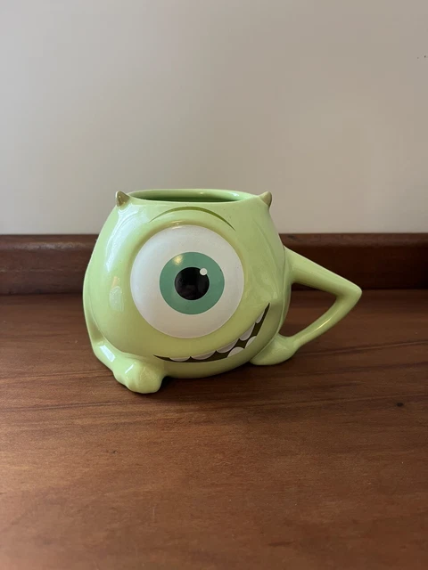 DISNEY PIXAR MONSTERS Inc. Mike Wazowski 3D Coffee Mug EUR 13,03 ...