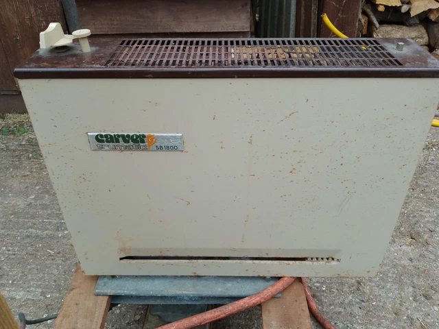 CARVER TRUMATIC GAS Fire Heater Sb1800 Caravan £10.00 - PicClick UK