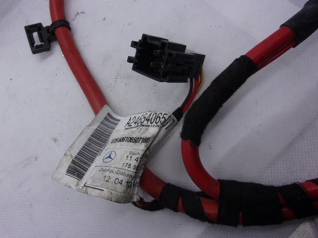 CABLE POSITIF BATTERIE auxiliaire Mercedes classe A W176, B W246,CLA ...