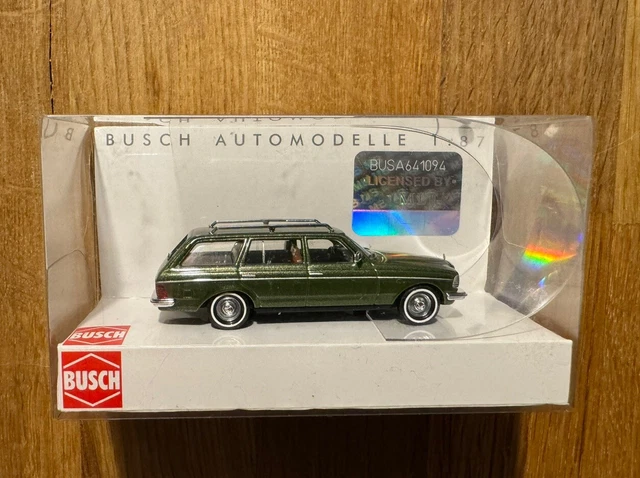 TOP: BUSCH 46812 Mercedes Benz W123 T-Modell Old School Automodell 1:87 ...