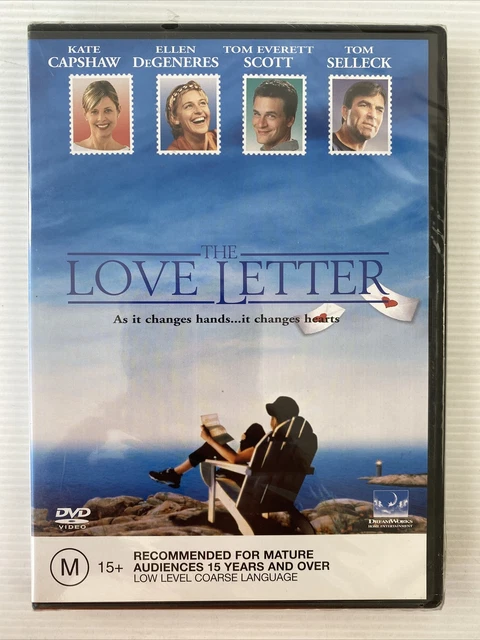 THE LOVE LETTER (DVD, 1999) Ellen DeGeneres , Tom Selleck - Brand New ...