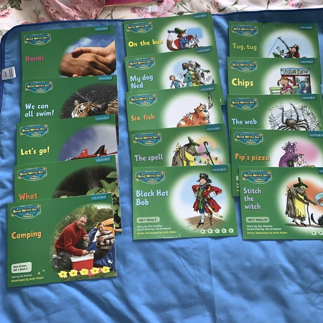 READ WRITE INC Phonics Reading Books Complete Set 1 Fiction ...
