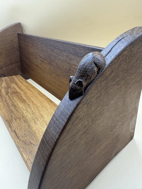 ROBERT THOMPSON MOUSEMAN Book / Cd Trough Medium Oak In Perfect ...