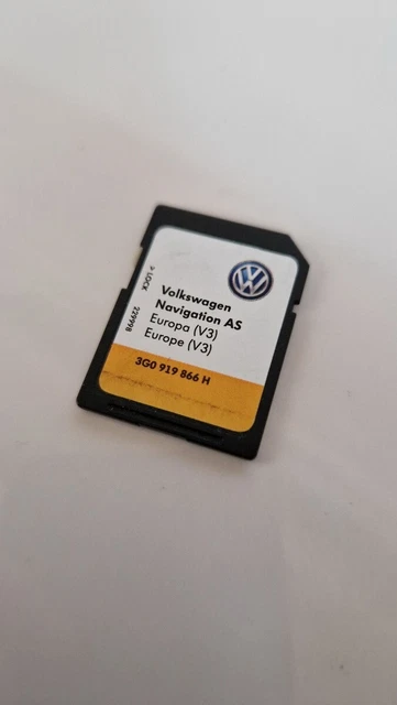 GENUINE VW DISCOVER Media Navigation As Map Sd Card V3 3G0919866H 2016 EUR 42,11 - PicClick DE