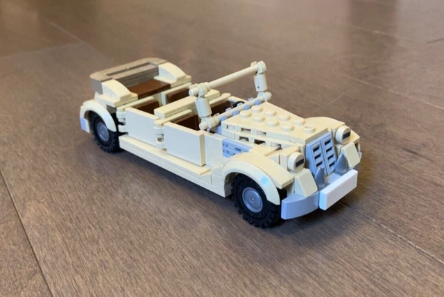 LEGO WWII GERMAN Staff Car, German WW2 Custom MOC £66.53 - PicClick UK