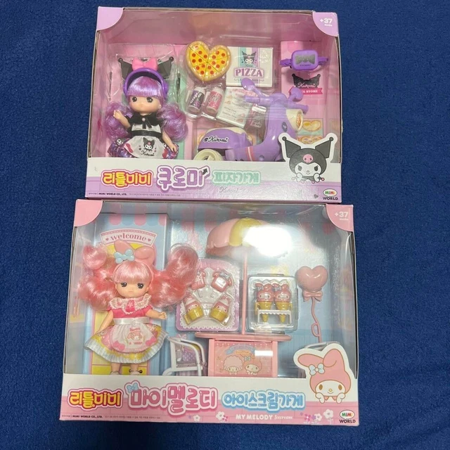 Pop Kuromi Figurine Sanrio Little Mimi Kuromi Pizza Place - Poupée ...