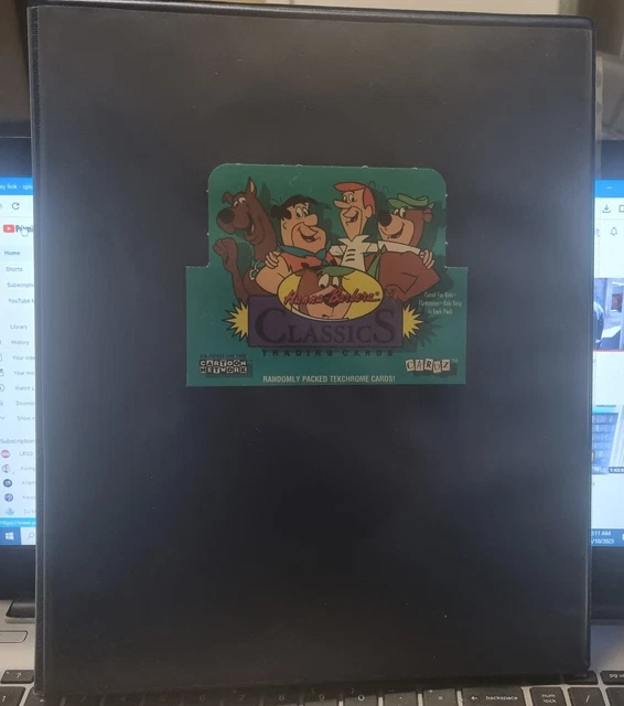 1994 Cardz Hanna Barbera Trading Card Complete Set With Custom Binder £