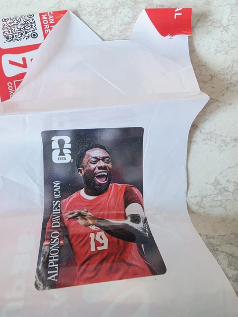 PANINI FIFA WORLD Cup 2026 Official Coca Cola Promo Sticker ALPHONSO panini-fifa-world-cup-2026-official-coca-cola-promo-sticker-alphonso