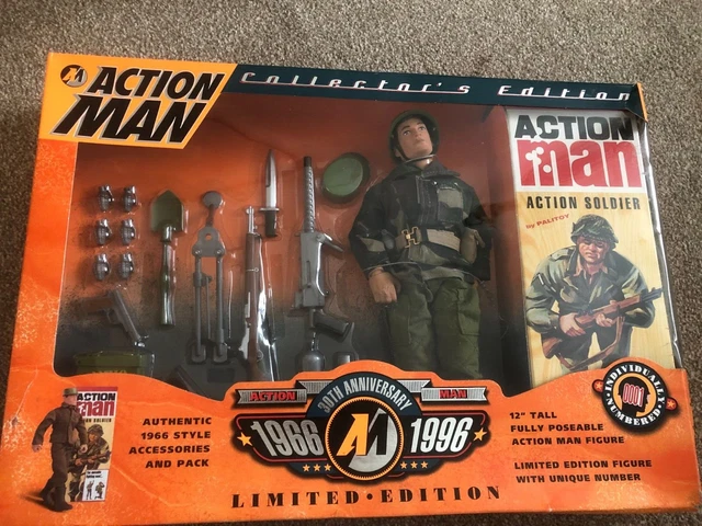 ACTION MAN 30TH Anniversary Limited Edition Collectors Figure 1996 ...