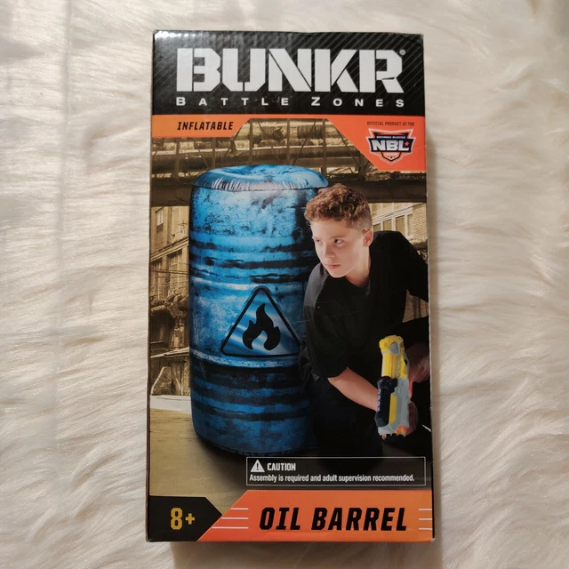 BUNKR BATTLE ZONES Inflatable Oil Barrel Bunker Official Product NBL ...