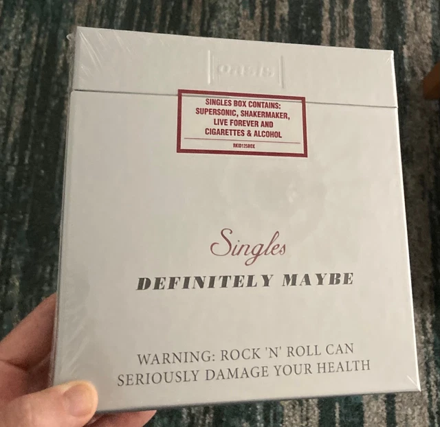 OASIS DEFINITELY MAYBE 7” vinyl singles box set limited edition No 1958 ...