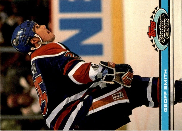 1991-92 STADIUM CLUB Geoff Smith Oilers d'Edmonton #42 EUR 1,98 ...