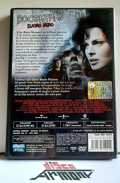 BOOGEYMAN - L'UOMO Nero (Dvd ex noleggio - horror - 2005) EUR 7,99 ...