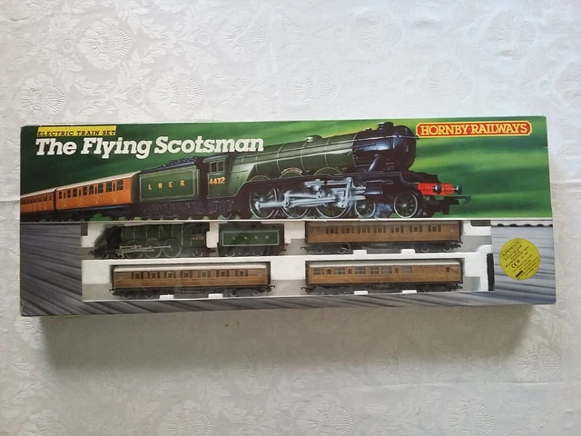 HORNBY FLYING SCOTSMAN Train Set with Sound Box £21.52 - PicClick UK