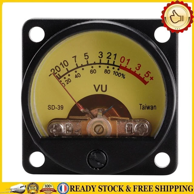 SD-39 ANALOG PANEL VU Meter Power Amplifier Audio Level Meter with ...