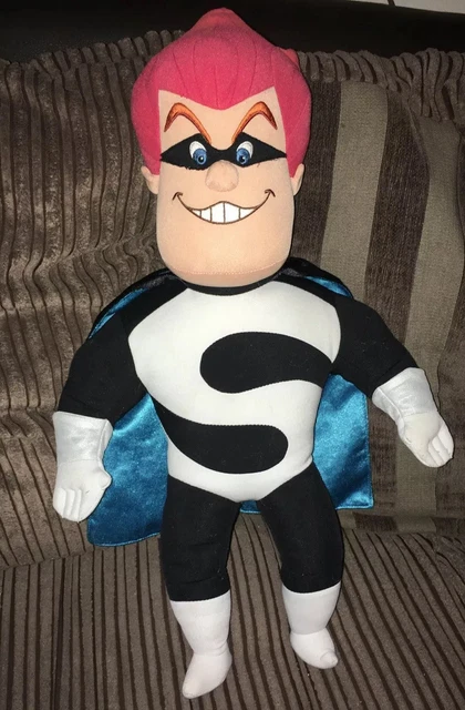 DISNEY THE INCREDIBLES Syndrome Talking Plush 20” Super RARE Punching ...