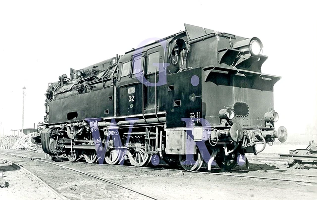 BARYT DAMPFLOK FOTO - BE 32 in Bentheim 1951 - Bentheimer Eisenbahn EUR ...