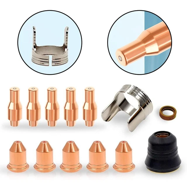 ORIGINAL SPECIFICATIONS IPT45 Plasma Torch Tip 56811 Electrode 56576 ...