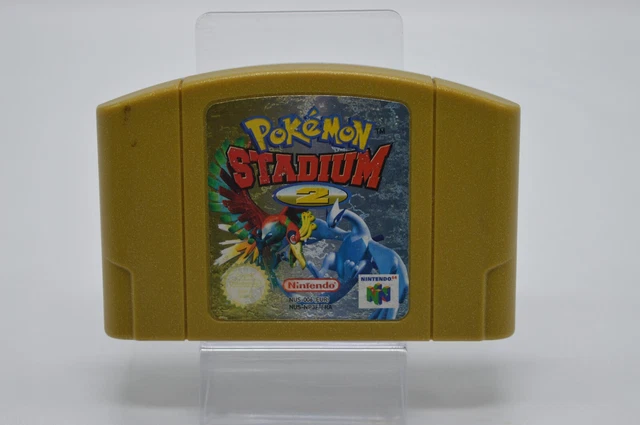 JEU GAME POKÉMON Stadium 2 Pokemon console Nintendo 64 N64 version PAL ...