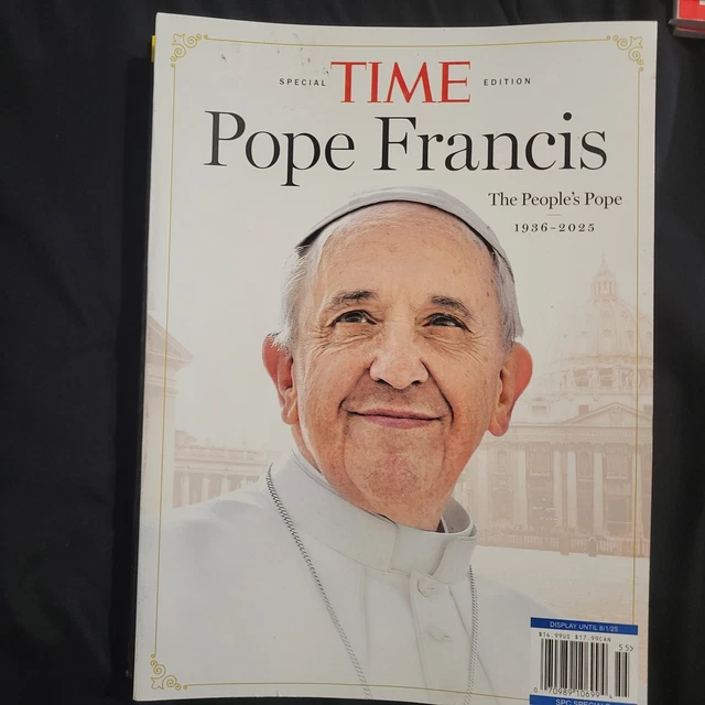 POPE FRANCIS 1936-2025 ~ Time Magazine 2025 *mark On Cover,,* £12.02 ...