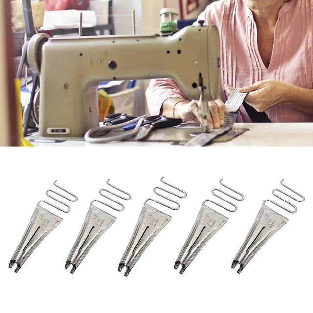 CURVE EDGE OVERLOCK Bottom Binding Binder Sewing Machine Attachments ...
