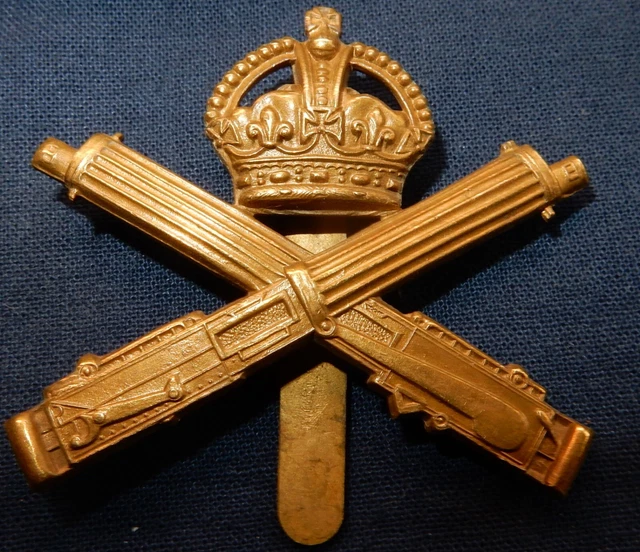 WW1 MGC MACHINE GUN CORPS MILITARY CAP BADGE WORLD WAR I By JR GAUNT £1 ...