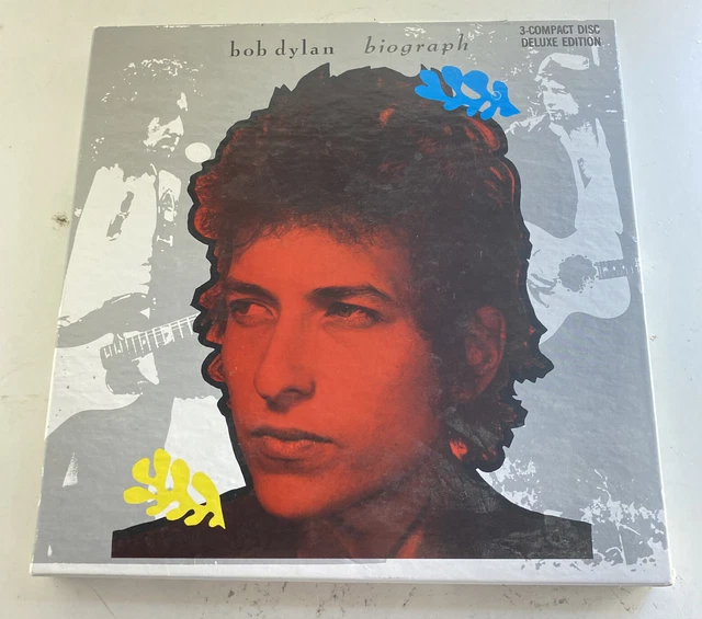 BOB DYLAN BIOGRAPH 3 CD PROMO DELUXE EDITION coffret D 207417 1985 EUR ...