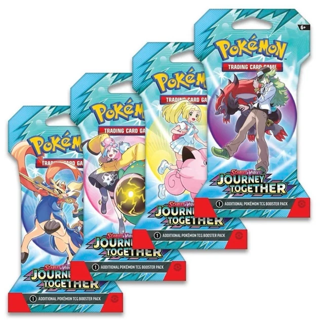 POKÉMON TCG: JOURNEY Together X 12 Blister Packs! Brand New & Sealed ...