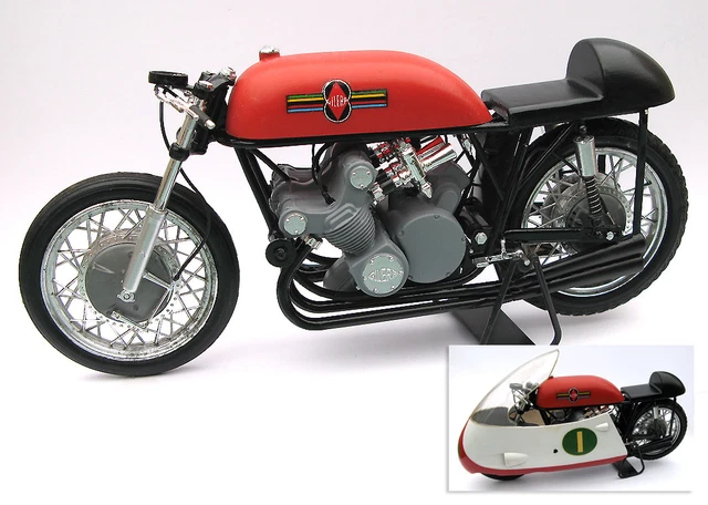 PROTAR MOTORCYCLE MODEL Gilera 500 GP Race Bike £41.00 - PicClick UK