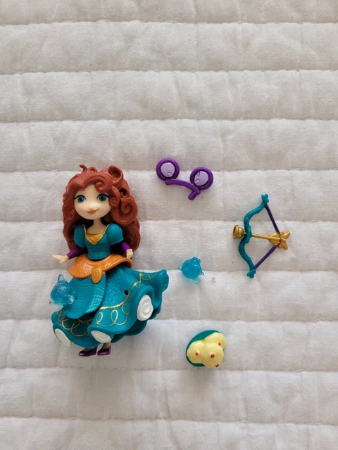 DISNEY PRINCESS MERIDA Mini DOLL Clip On Accessories Rare Sold Out ...