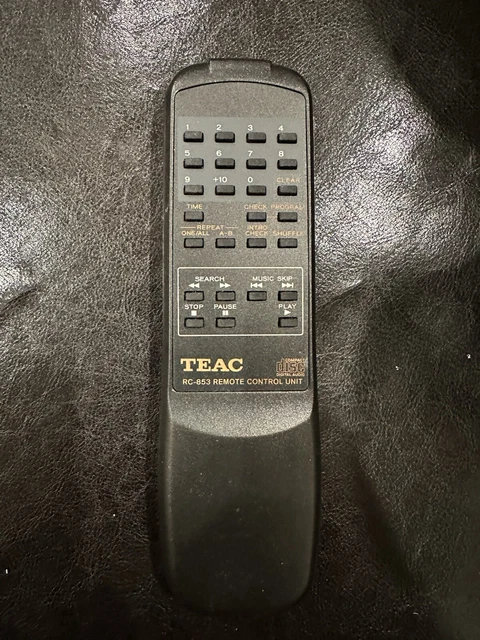 TEAC RC-853 AUDIO System Remote Control for CD-P1250 CD Player $9.99 ...