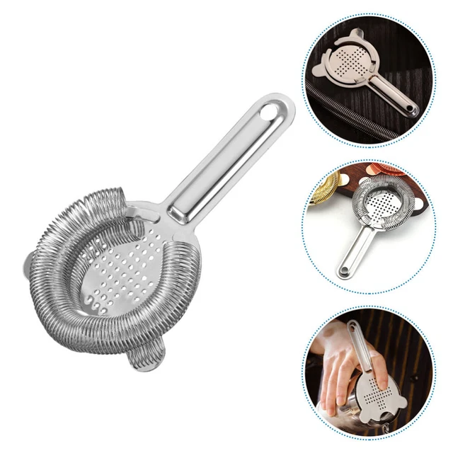 BARTENDING ICE SEPARATOR Fine Mesh Sieve Strainer Shaker Filter £10.98 ...