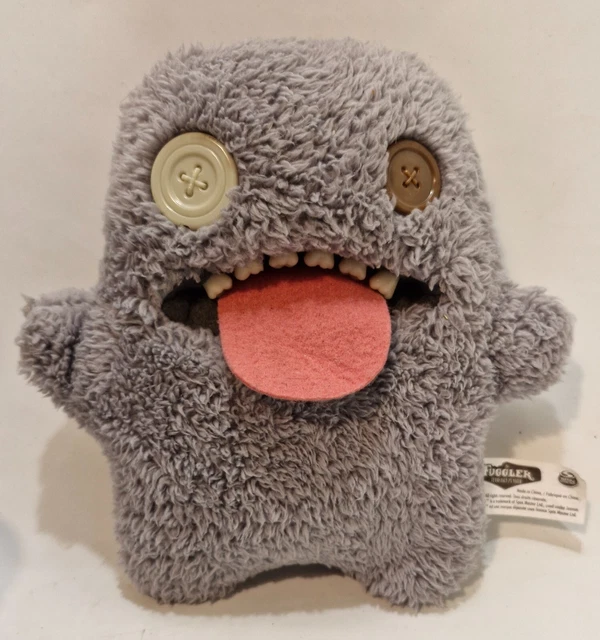 FUGGLER FUNNY UGLY Monster (Snuggler Edition) Oogah Boogah Grey Toy NEW ...