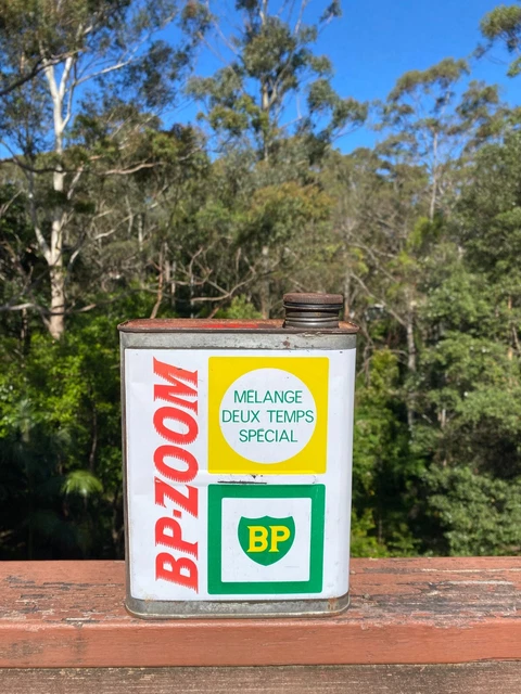 VINTAGE BP- ZOOM Oil CAN No Esso Shell Mobil Castrol Caltex Ampol ...