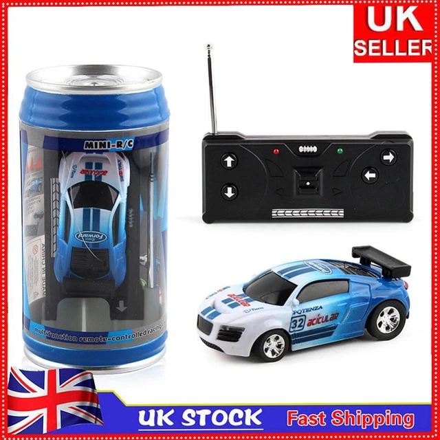 COKE CAN MINI Cans RC Car Battery Operated RC Car Model LED Lights for ...