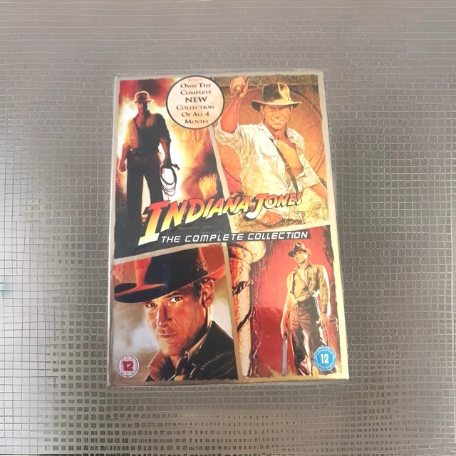 INDIANA JONES: THE Complete Adventures Collection (DVD, 2008) 5 DVD, 4 ...
