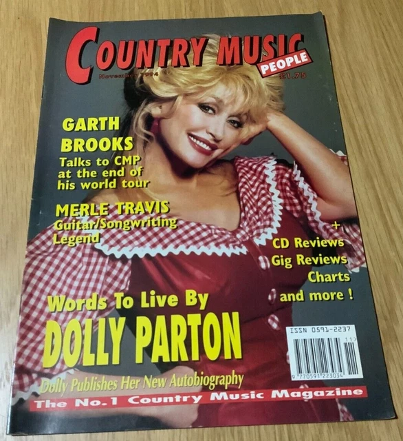 COUNTRY MUSIC PEOPLE Magazine Choose back issue 1992-1997 Dolly Parton ...