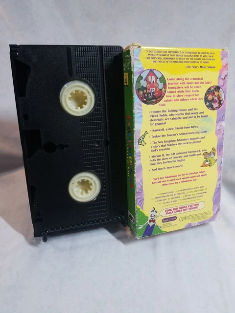 FABULICIOUS DAY 4: The Litter Kid Vintage VHS 1996 RARE Christian Kids ...