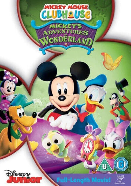 MICKEY MOUSE CLUBHOUSE: Mickey's Adventures in Wonderland DVD (2010) £2 ...