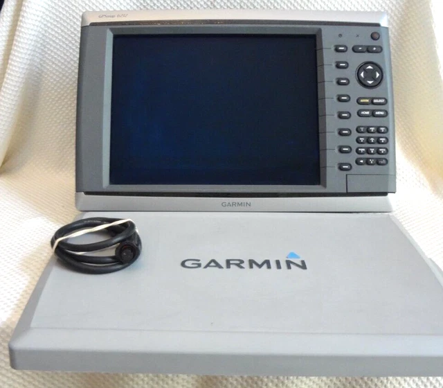 GARMIN GPSMAP 6212 GPS CHART PLOTTER RADAR FISHFINDER WEATHER MFD w PWR ...