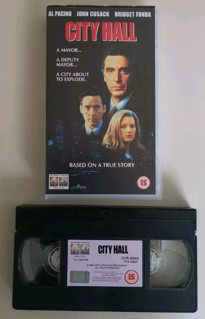 CITY HALL VHS PAL Video Al Pacino John Cusack Drama Columbia £4.99 ...