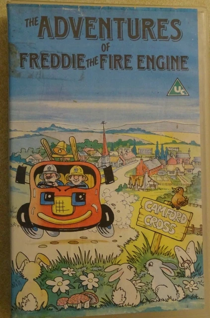 'THE ADVENTURES OF Freddie the Fire Engine' VHS Children's Animated £49 ...