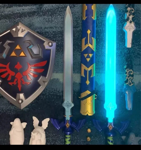 LIFE-SIZE MASTER SWORD Full Set - The Legend of Zelda - Authentic ...
