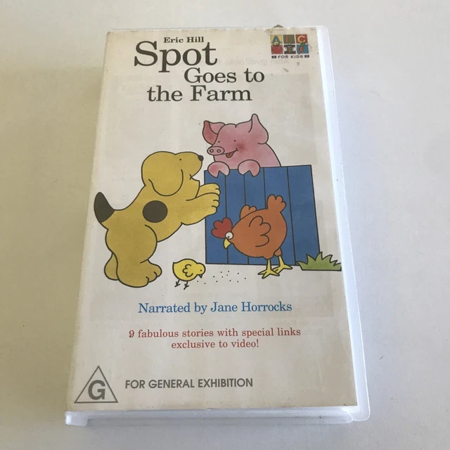 SPOT GOES TO The Farm VHS Video ABC For Kids EUR 2,84 - PicClick DE