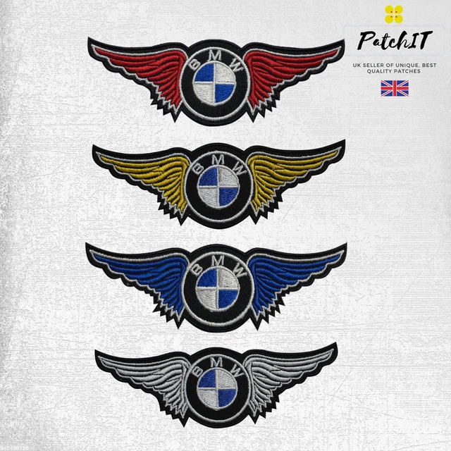 BMW MOTOR CAR Brand Logo Patch to Iron/ Sew on, Embroidered Cloth ...