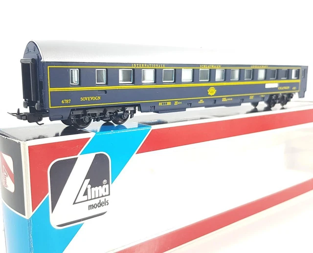 LIMA HO, 309203 - ORIENT EXPRESS BLUE TRAIN, CIWL, PULLMAN SLEEPING CAR ...