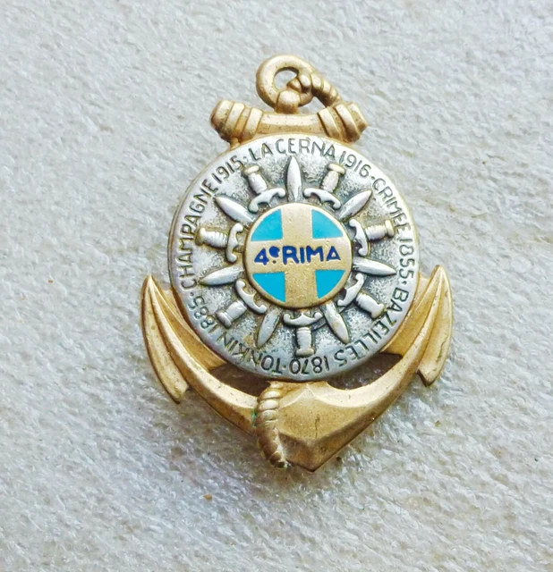 INSIGNE 4E RÉGIMENT d'Infanterie de Marine EUR 3,00 - PicClick FR