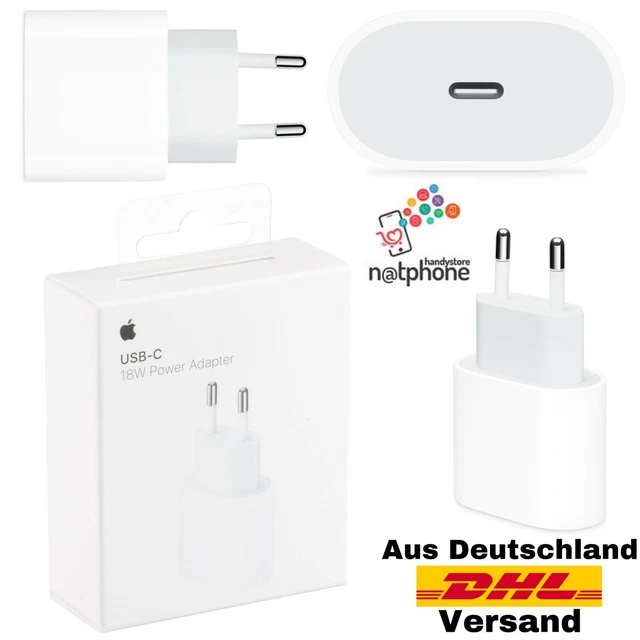 GENUINE APPLE AC Adapter 18w USB-C Power Adapter for iPhone iPad ...