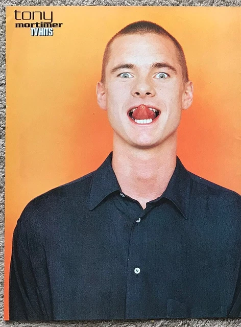 TONY MORTIMER - 1996 Full page UK magazine poster EAST 17 £3.95 ...
